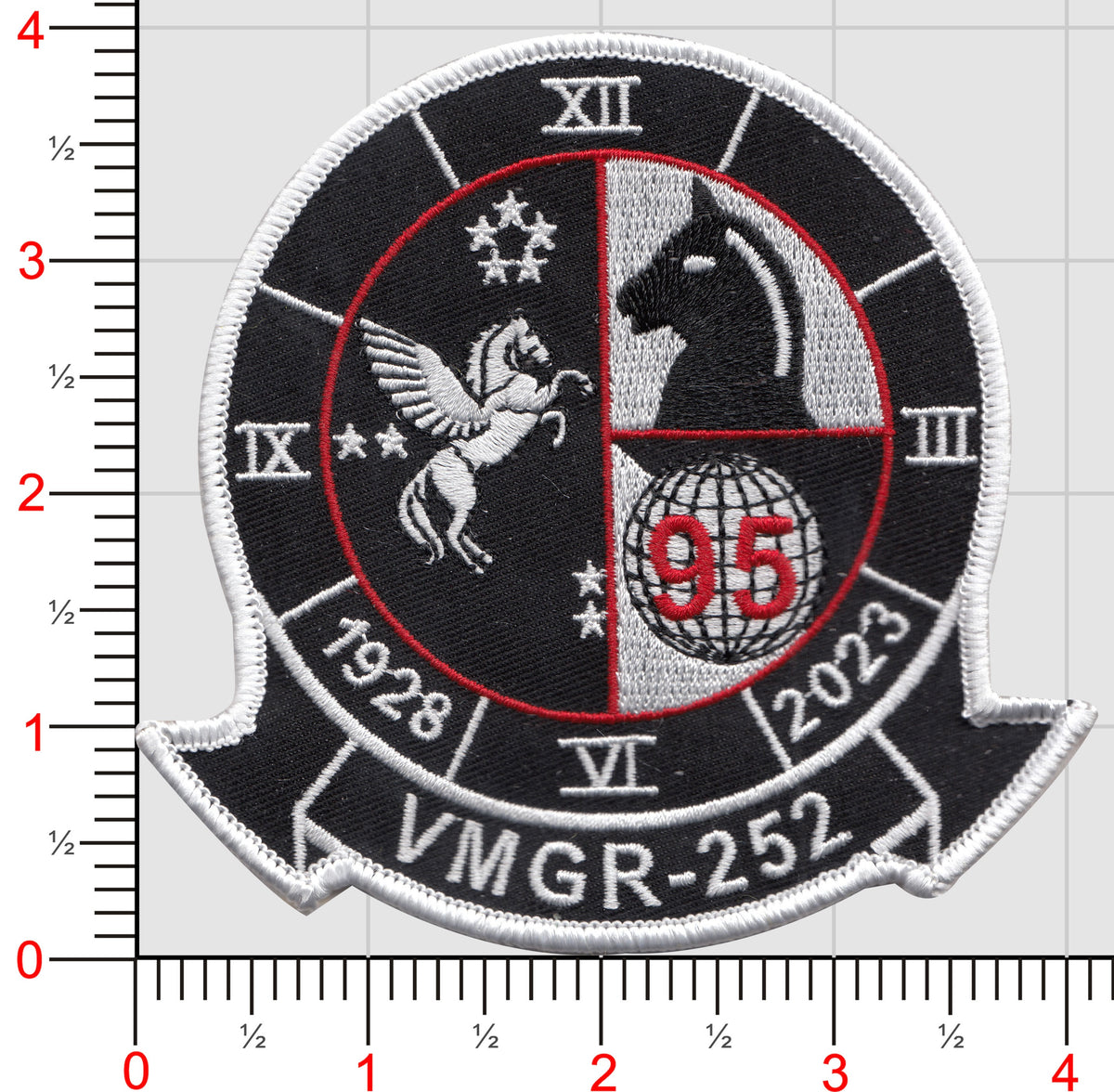 Official VMGR-252 95th Anniversary Patch – MarinePatches.com - Custom ...