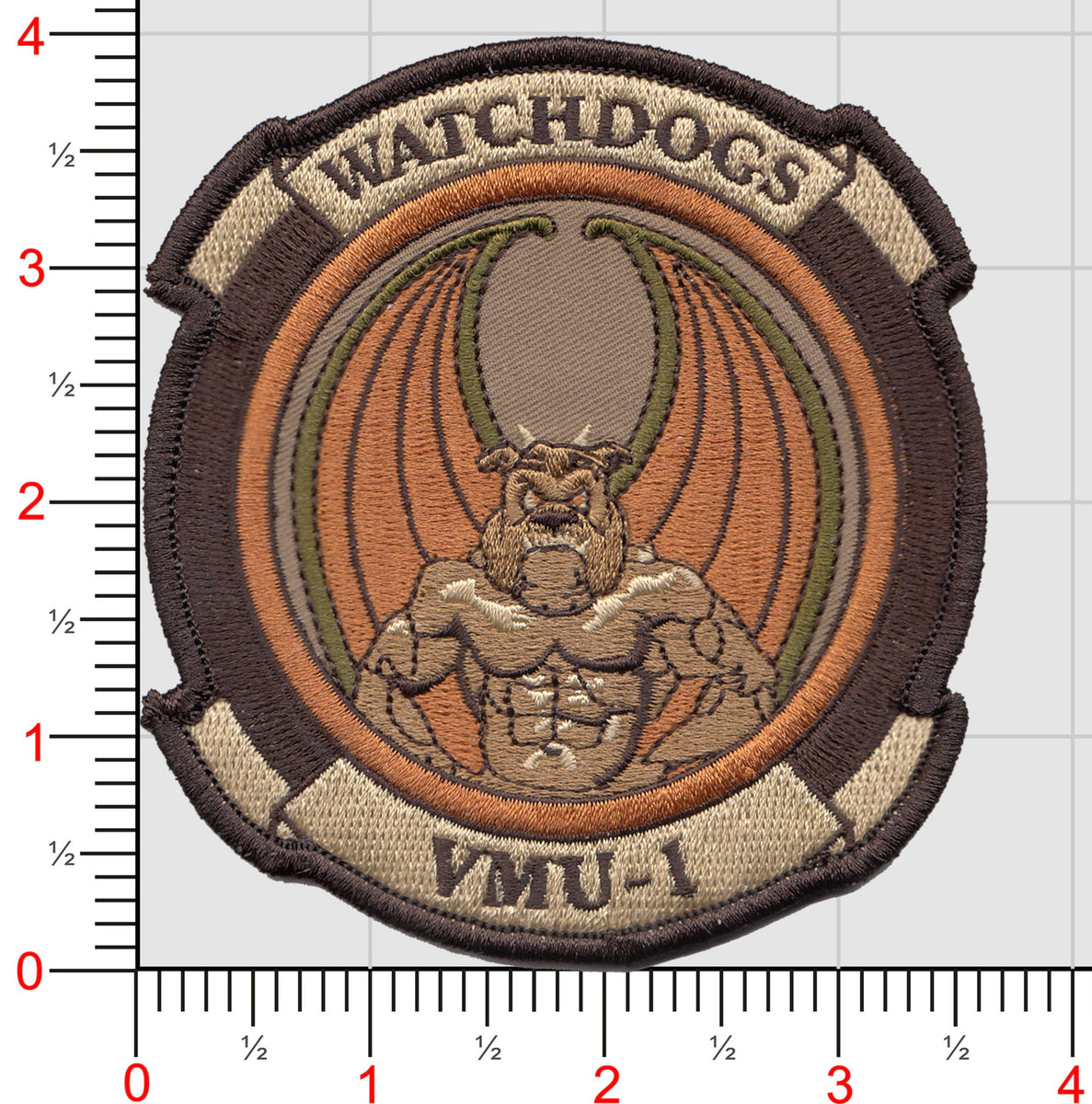 Officially Licensed USMC VMU-1 Watchdogs Squadron Patch – MarinePatches ...