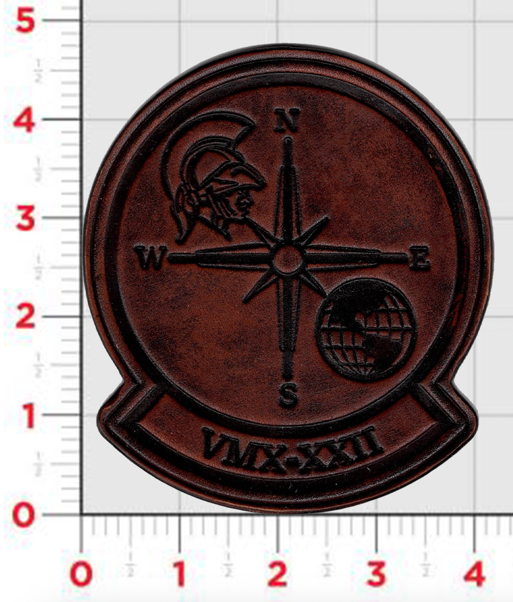 Officially Licensed USMC VMX-22 Leather Patch – MarinePatches.com ...
