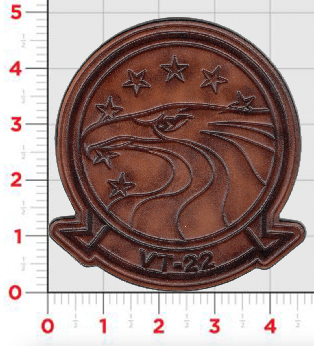 Officially Licensed US Navy VT-22 Golden Eagles Leather Patch ...
