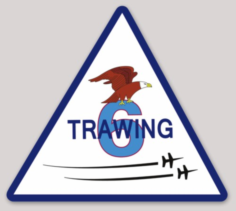 Officially Licensed US Navy Training Wing TRAWING 6 Sticker ...