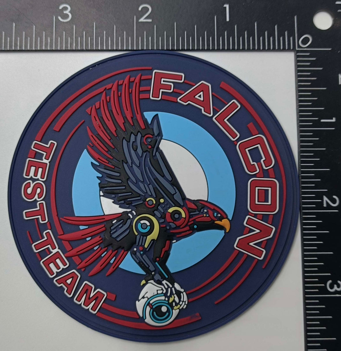 Official VX-20 F-16 Falcon Test Team PVC Patch – MarinePatches.com ...