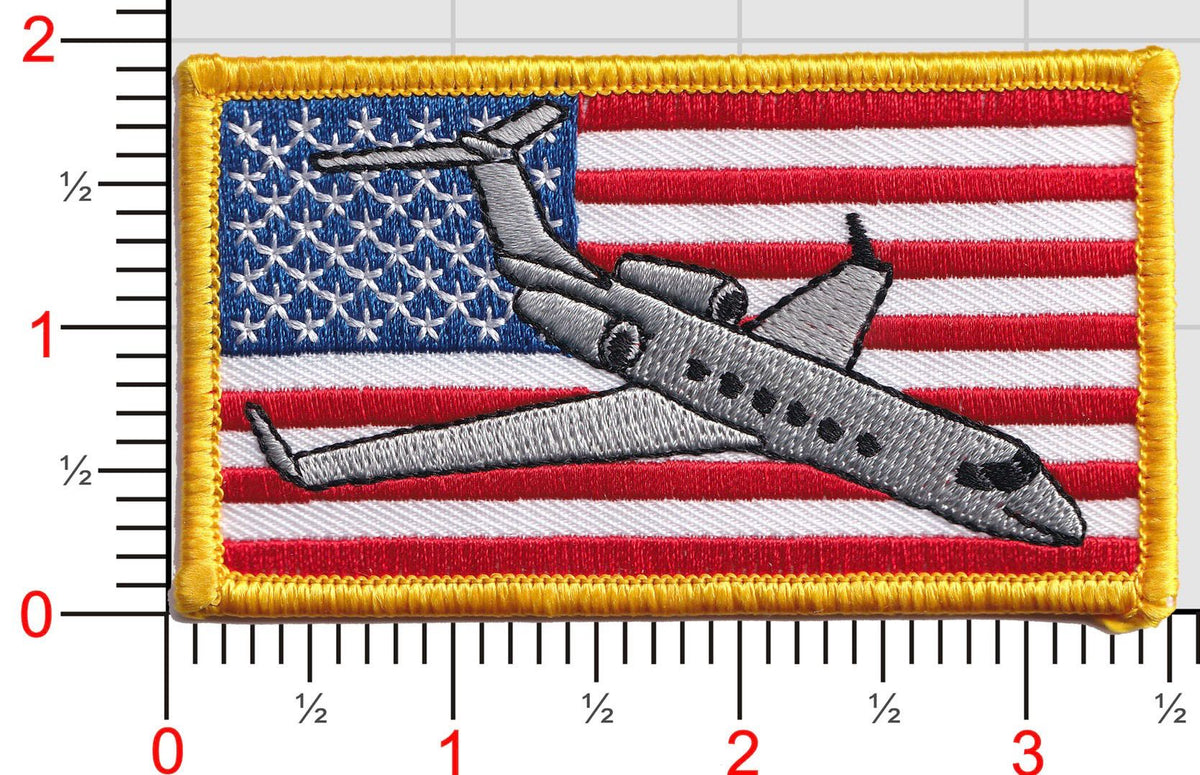 Buy Gulfstream G5 US Flag Patch | MarinePatches.com – MarinePatches.com ...