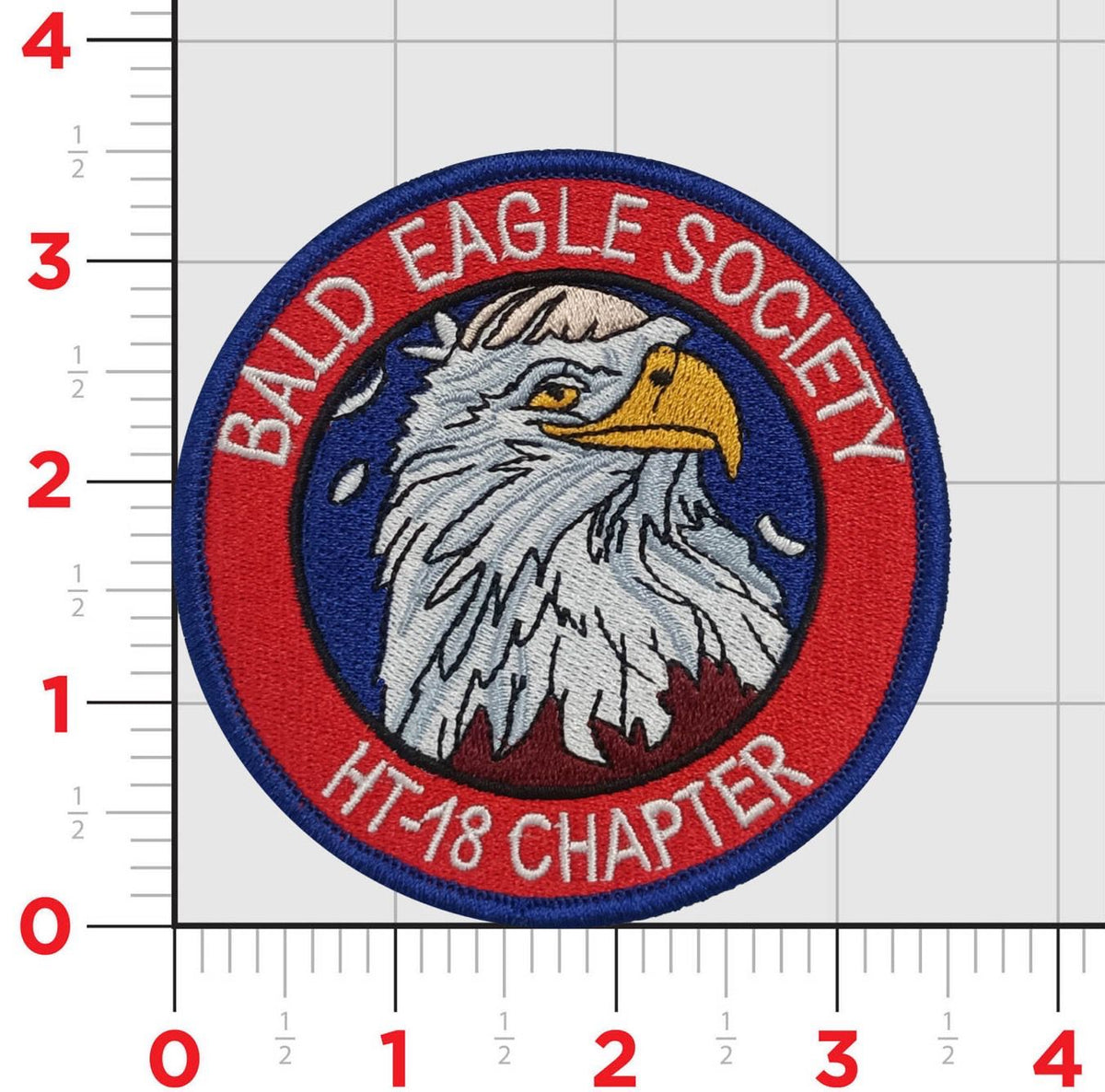 Official HT-18 Bald Eagle Society Patch Patch | | MP – MarinePatches ...