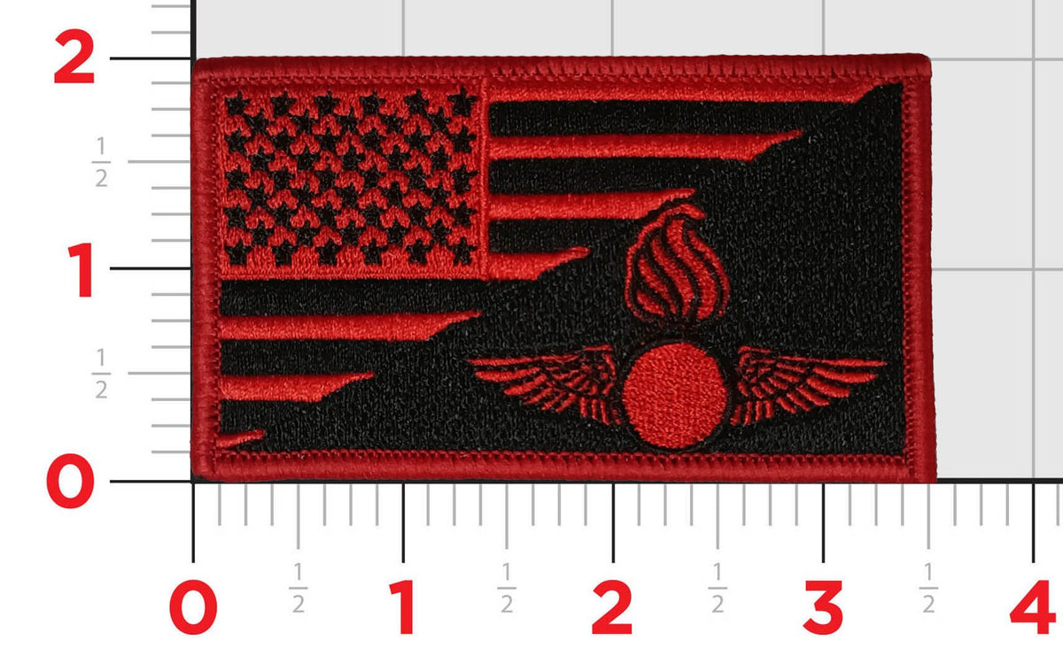 Ordnance Flag Patch Patch | MarinePatches – MarinePatches.com - Custom ...