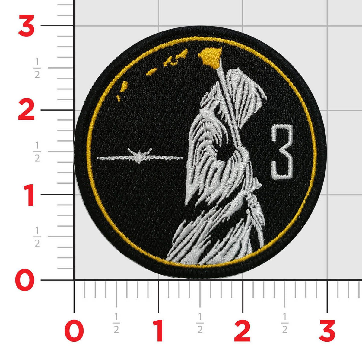 Official VMU-3 Phantoms Hawaii Reaper Shoulder Patch Patch ...