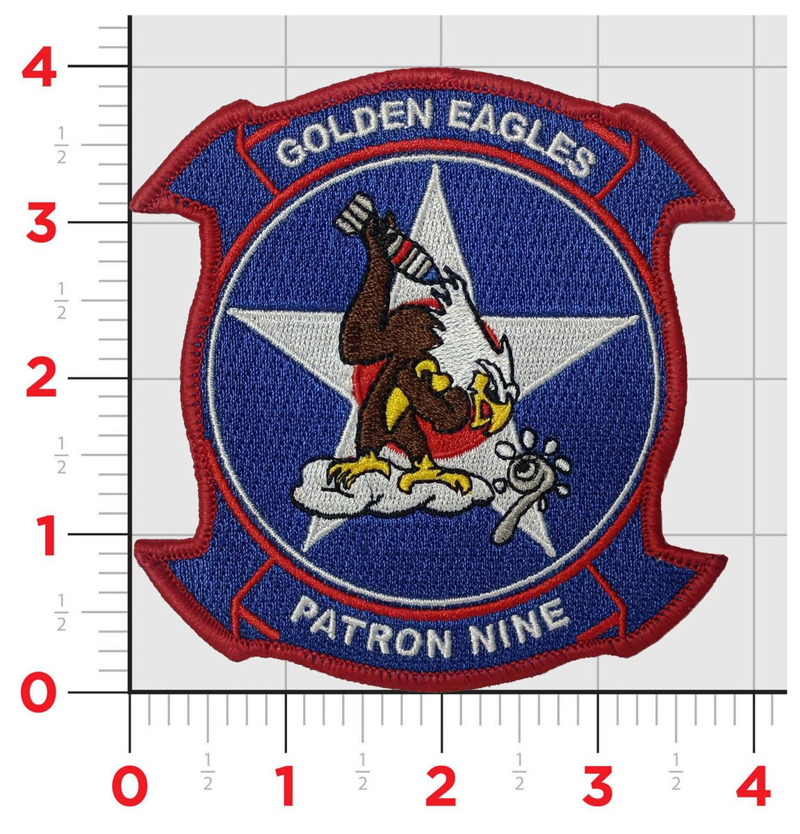 Official VP-9 Golden Eagles 4th of July Patch Patch | | MP ...