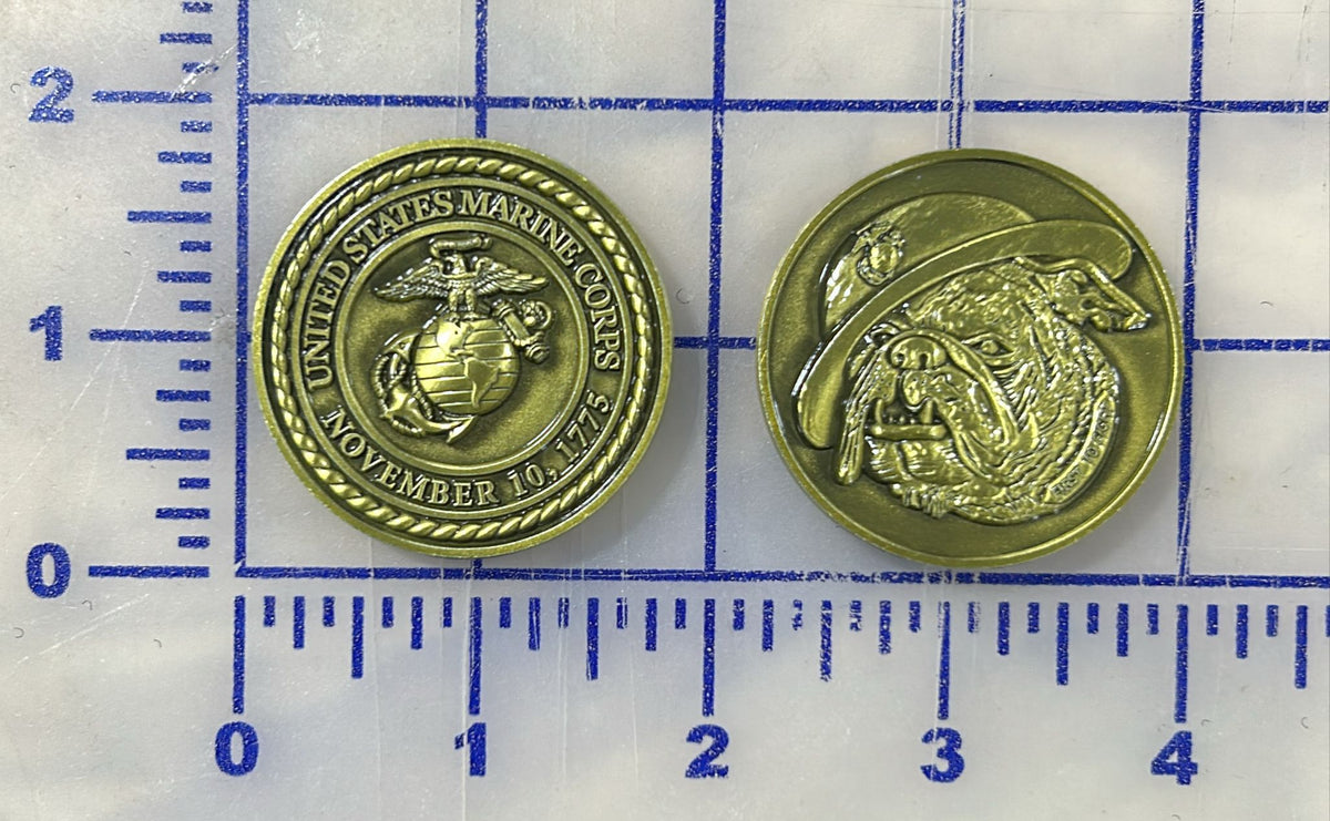 Officially Licensed USMC Devil Dogs First To Fight Coin | MP ...