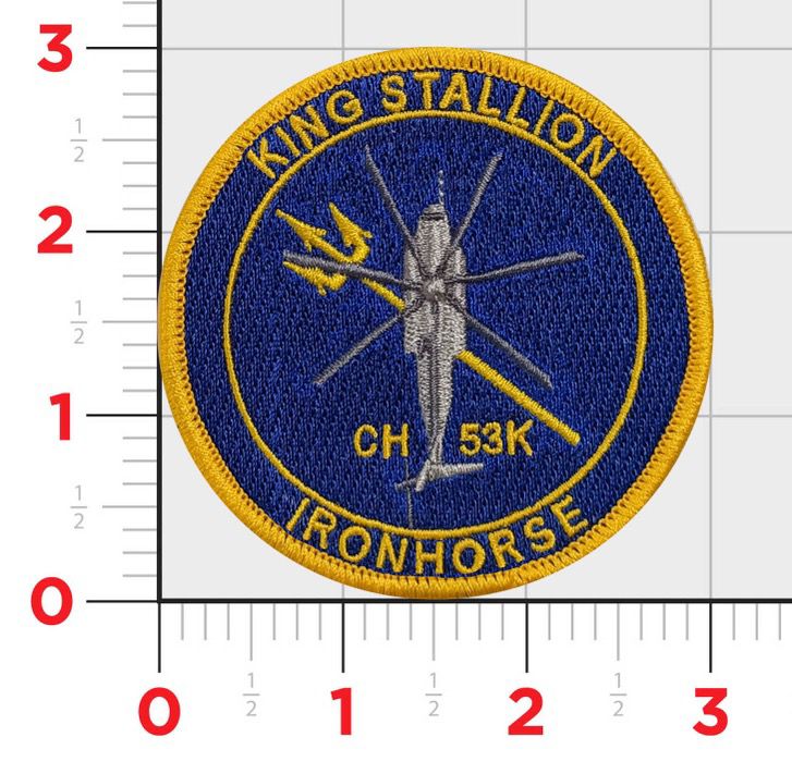 Official HMH-461 Ironhorse CH-53K King Stallion Shoulder ...