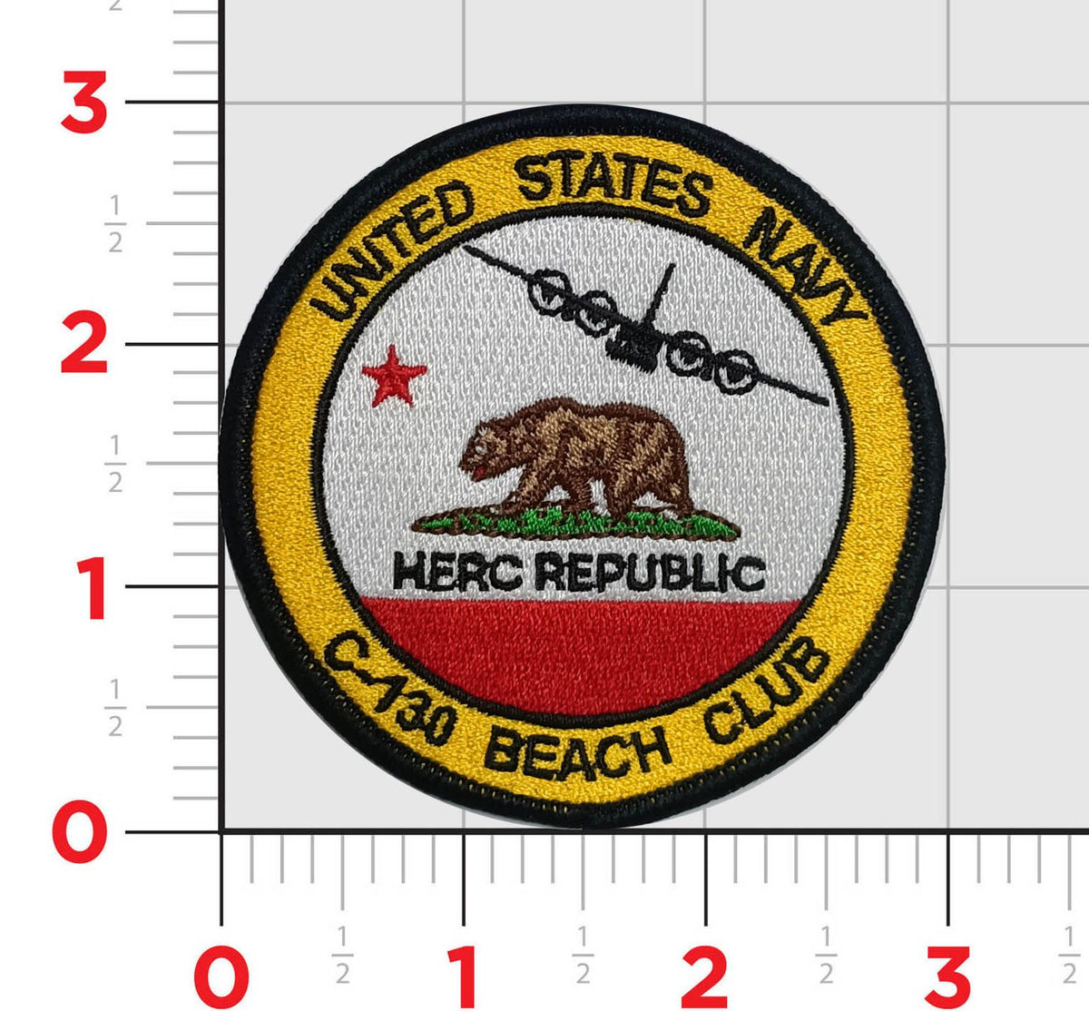 Official VR-55 Minutemen California Herc Republic Shoulder ...