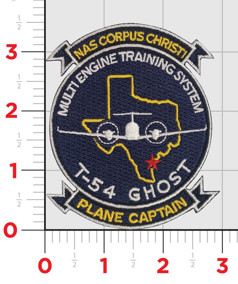Official NAS Corpus Christi T-54 Ghost Plane Captain Patches ...