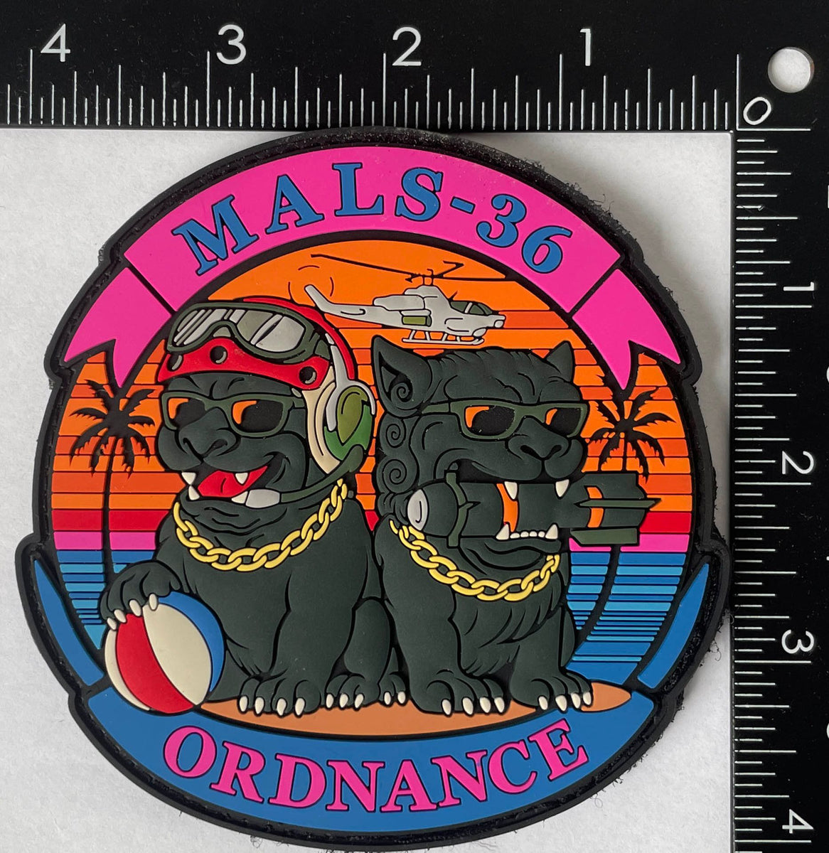 Official MALS-36 Ordnance Summer 2025 PVC Patch Patch | | MP ...