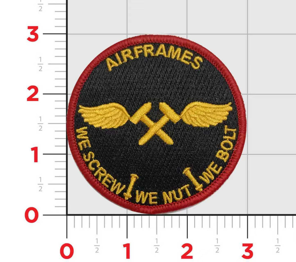Airframes We Screw, We Nut, We Bolt Patch – MarinePatches.com - Custom ...