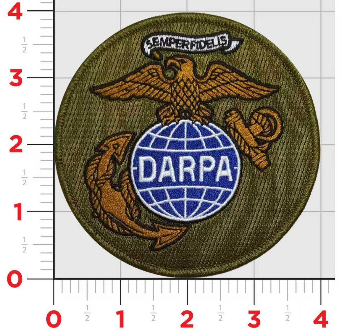 Officially Licensed USMC Darpa Patch – MarinePatches.com - Custom ...