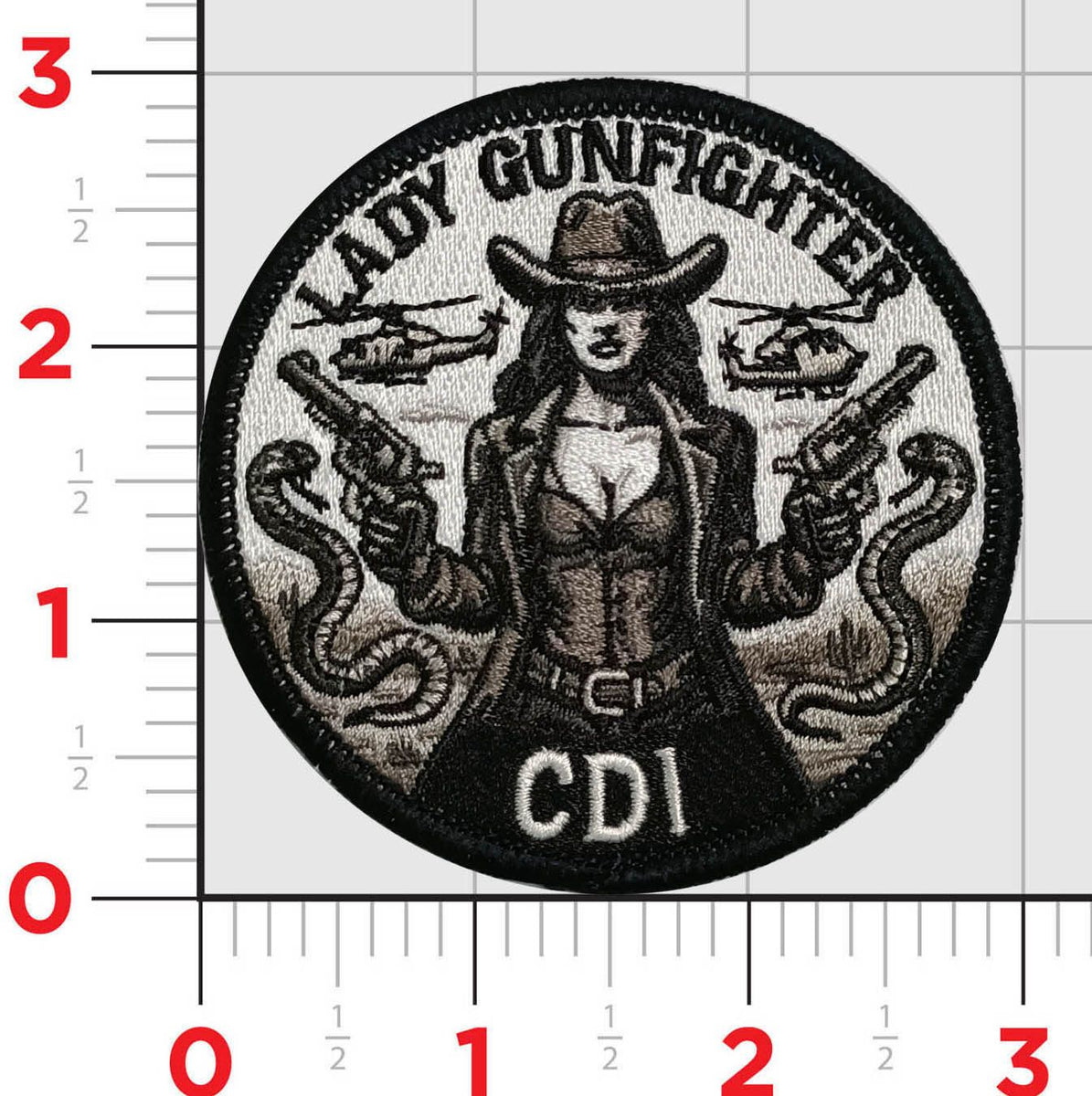 Official HMLA-369 Lady Gunfighter Flightline Qual Patches ...