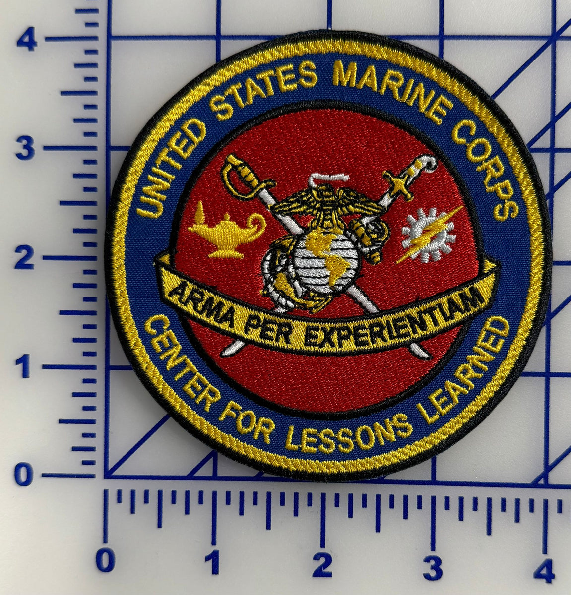 Officially Licensed USMC Center for Lessons Learned Patch ...