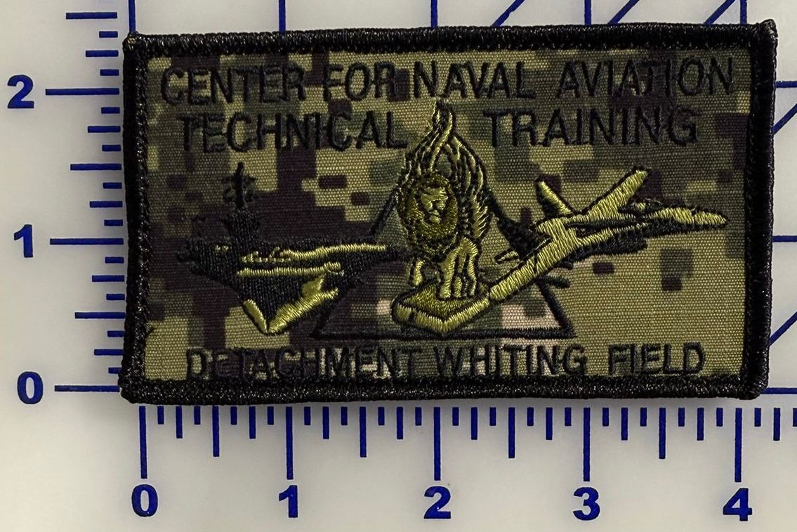 Official CNATT NAS Whiting NWU Patch – MarinePatches.com - Custom ...