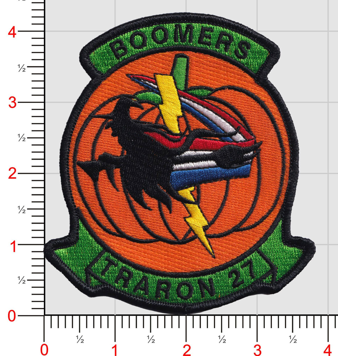 Official VT-27 Boomers Halloween Patch – MarinePatches.com - Custom ...