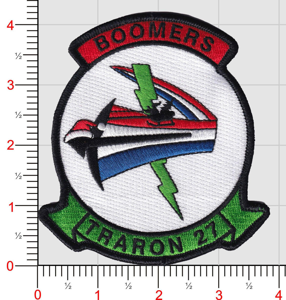 Official VT-27 Boomers Christmas Patch – MarinePatches.com - Custom ...