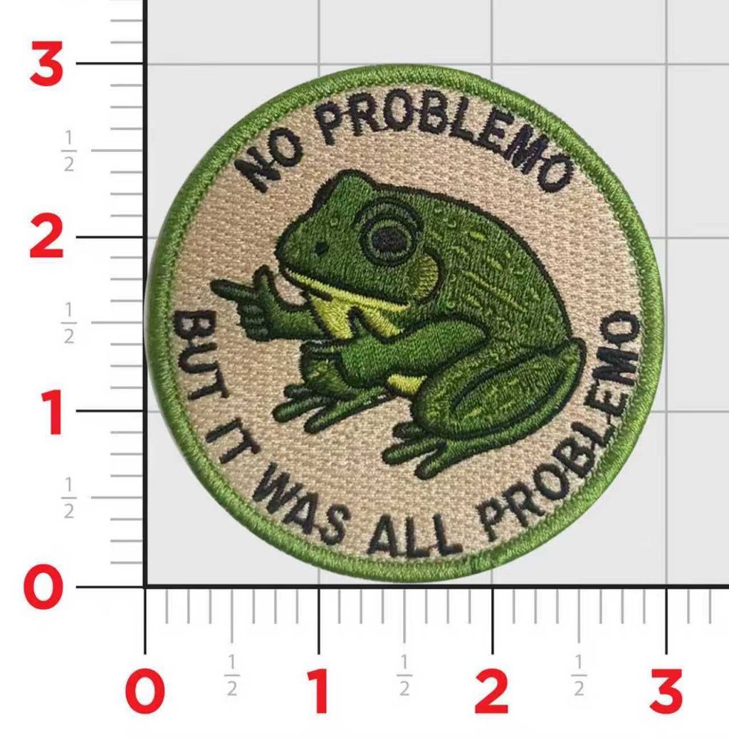 No Problems, But It Was All Problemo Patch – MarinePatches.com - Custom ...