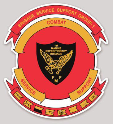 Officially Licensed 1st Marine Expeditionary Brigade MEB Service Suppo ...