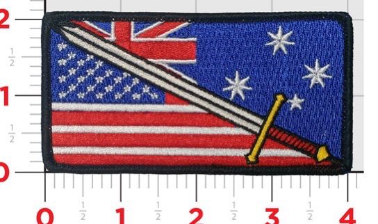 Official VAQ-129 Vikings USA and Australia Flag Patch – MarinePatches ...