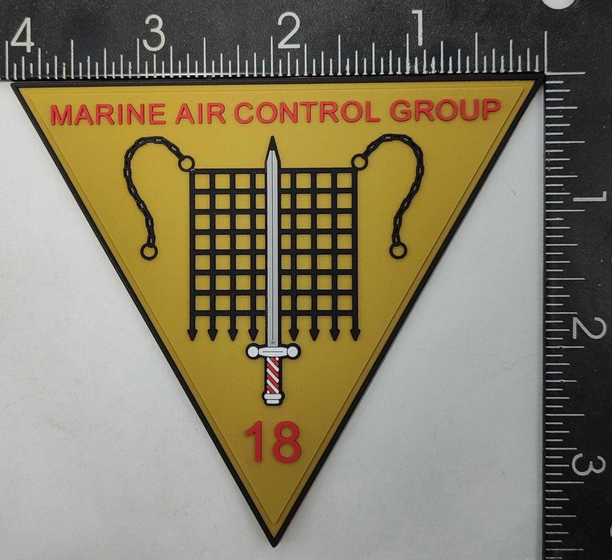 Officially Licensed USMC MACG-18 PVC Patch – MarinePatches.com - Custom ...
