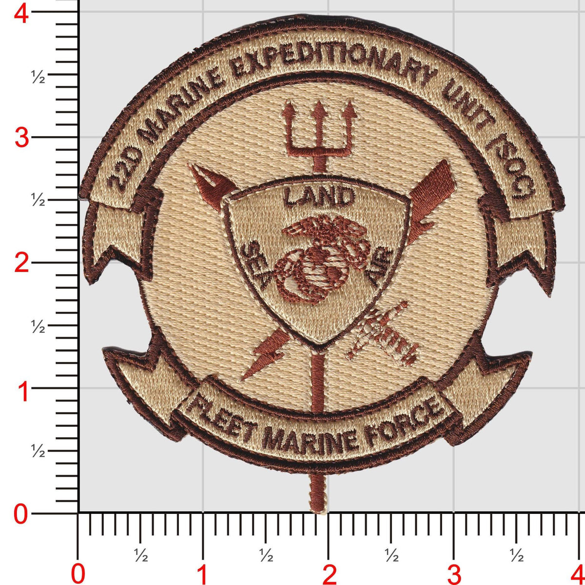 Officially Licensed USMC 22nd MEU Marine Expeditionary Unit SOC Patch ...