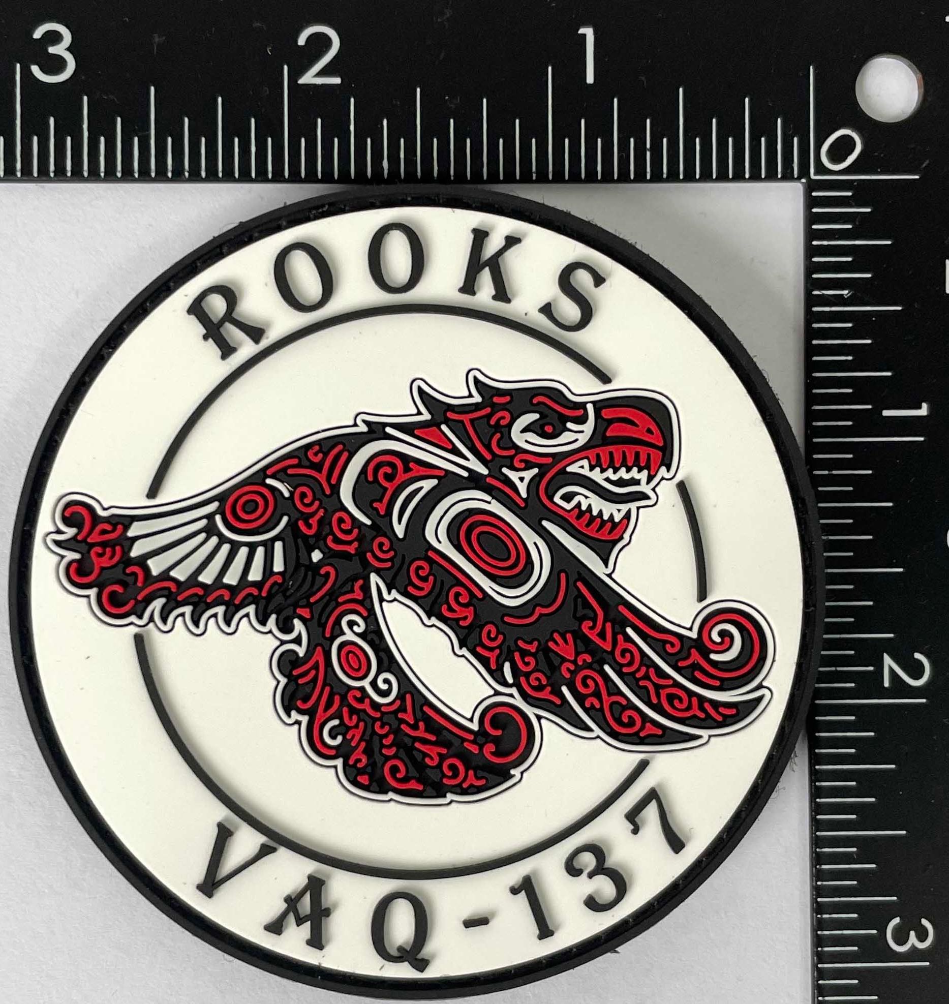 Official VAQ-137 Rooks Berserker PVC Glow Patch – MarinePatches.com ...