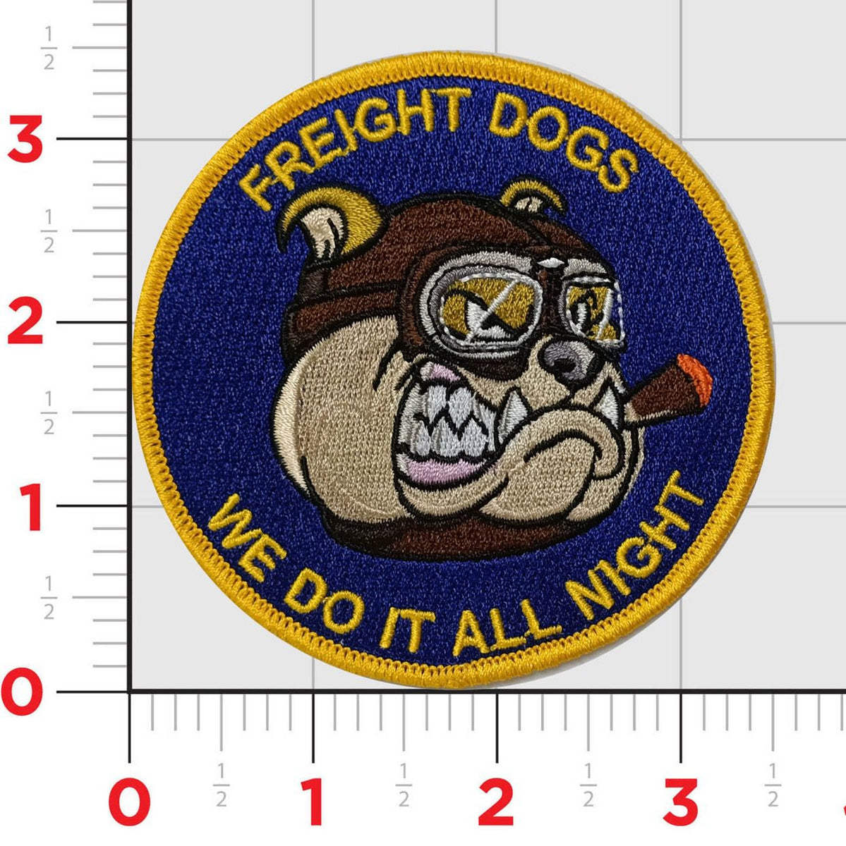 Buy Freight Dogs PVC Patch | MarinePatches.com – MarinePatches.com ...