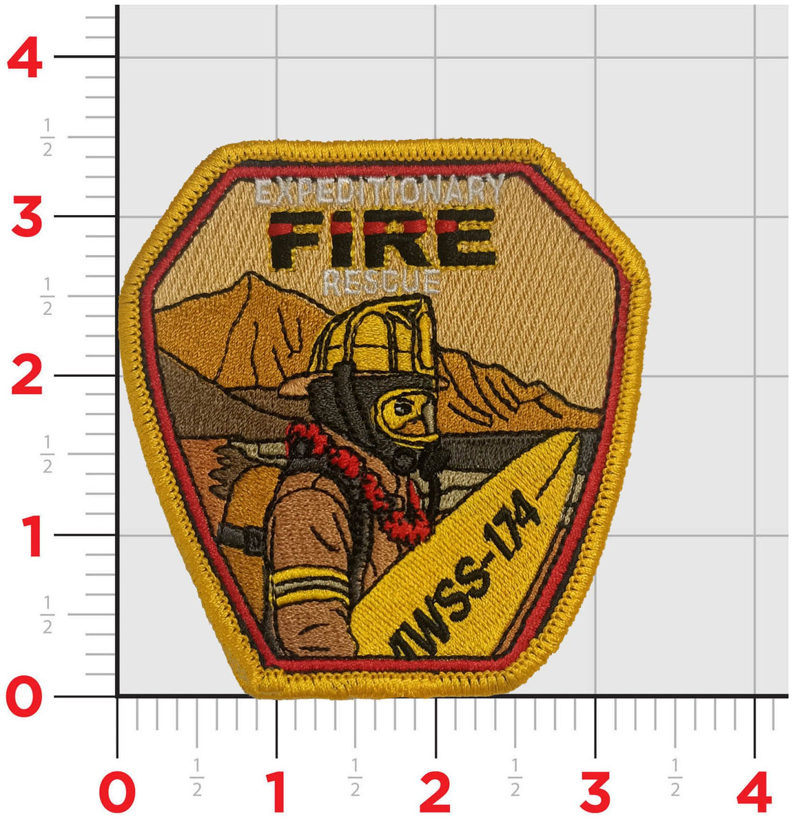 Official MWSS-174 Expeditionary Fire Rescue Patches – MarinePatches.com ...