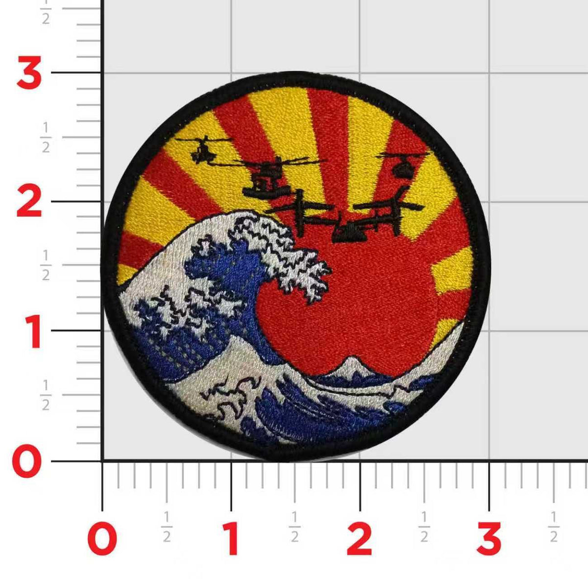 Officially Licensed USMC MAG-36 Resolute Dragon Japan Patches ...