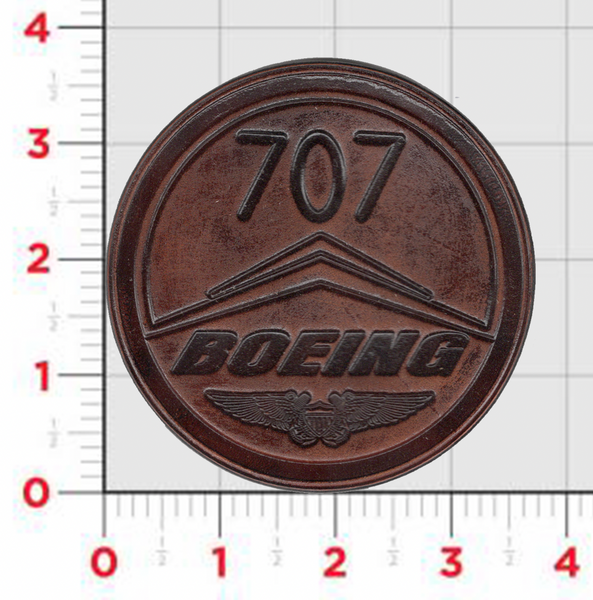 Buy Boeing 707 Leather Patches Patch | MarinePatches.com ...