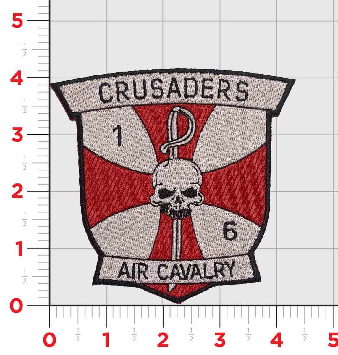 Buy Official US Army 1-6 Cav Crusa Patch | MarinePatches.com ...