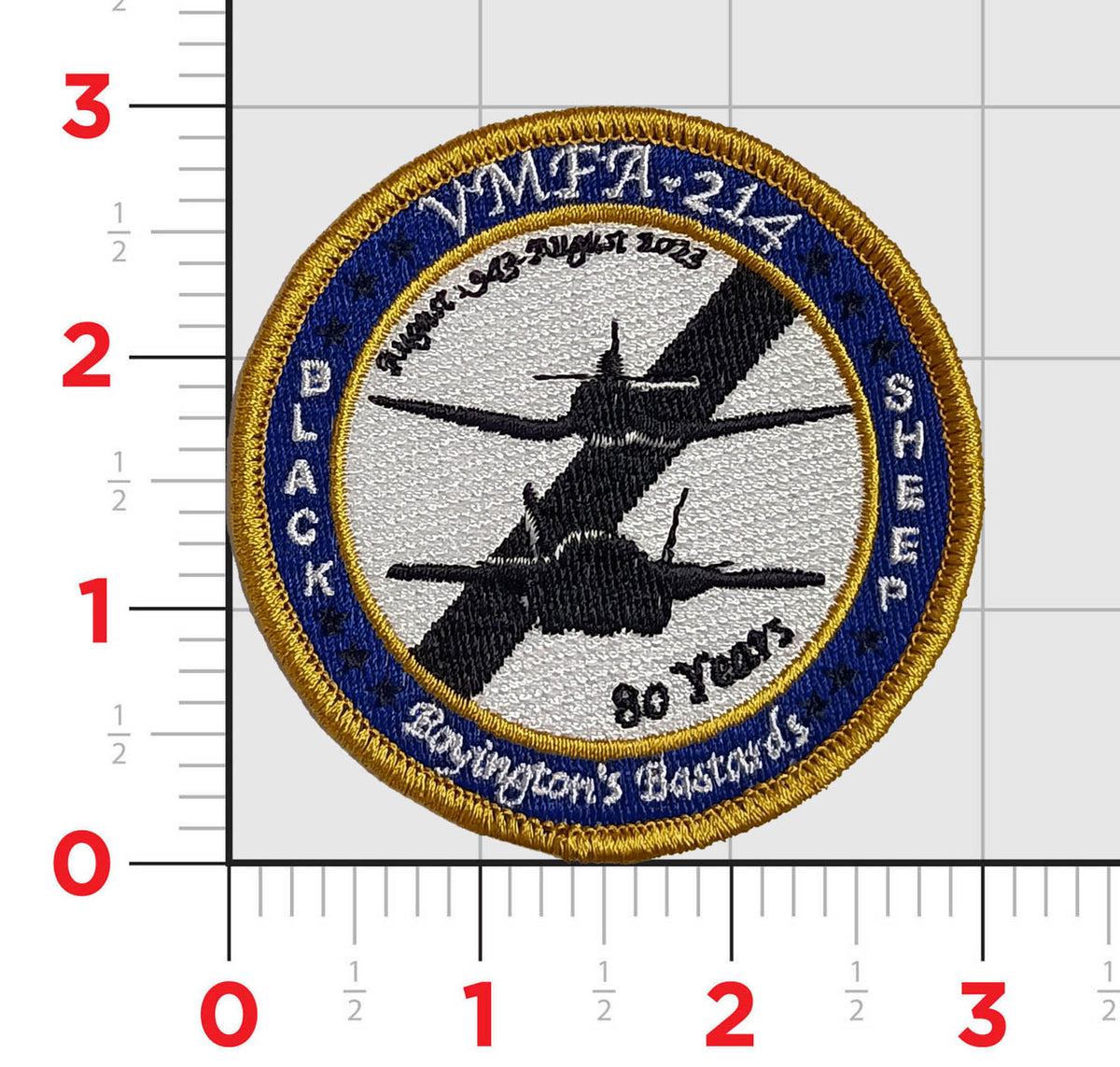 Buy Official VMFA-214 Blacksheep S Patch | MarinePatches.com ...