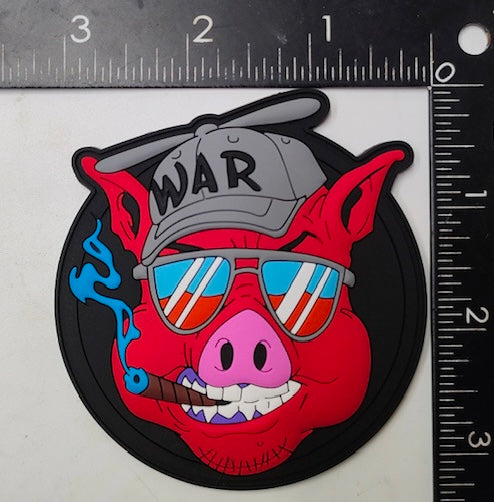Buy War Pig PVC Patch | MarinePatches.com – MarinePatches.com - Custom ...