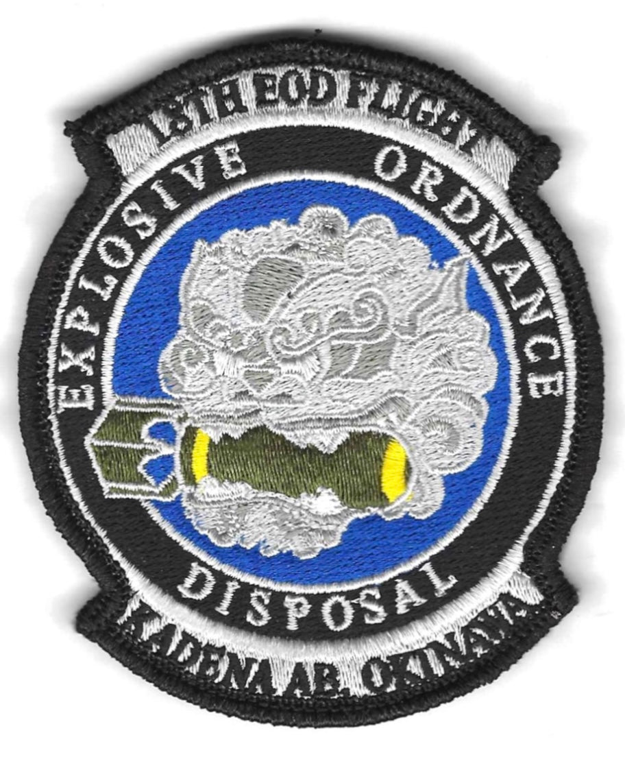 Buy Official USAF 18th EOD Flight Patch | MarinePatches.com ...