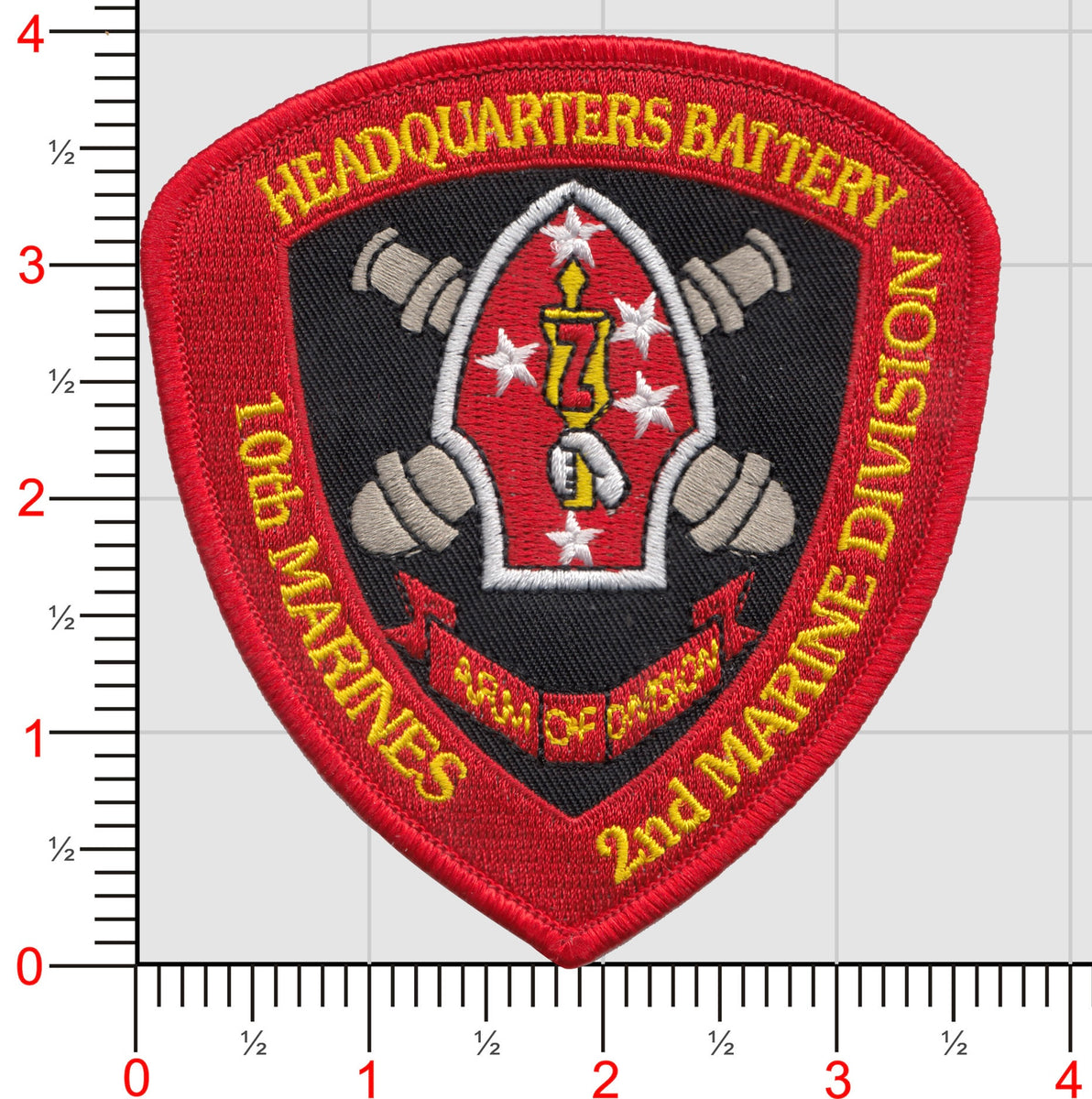 Buy Officially Licensed HQ Battery Patch | MarinePatches.com ...
