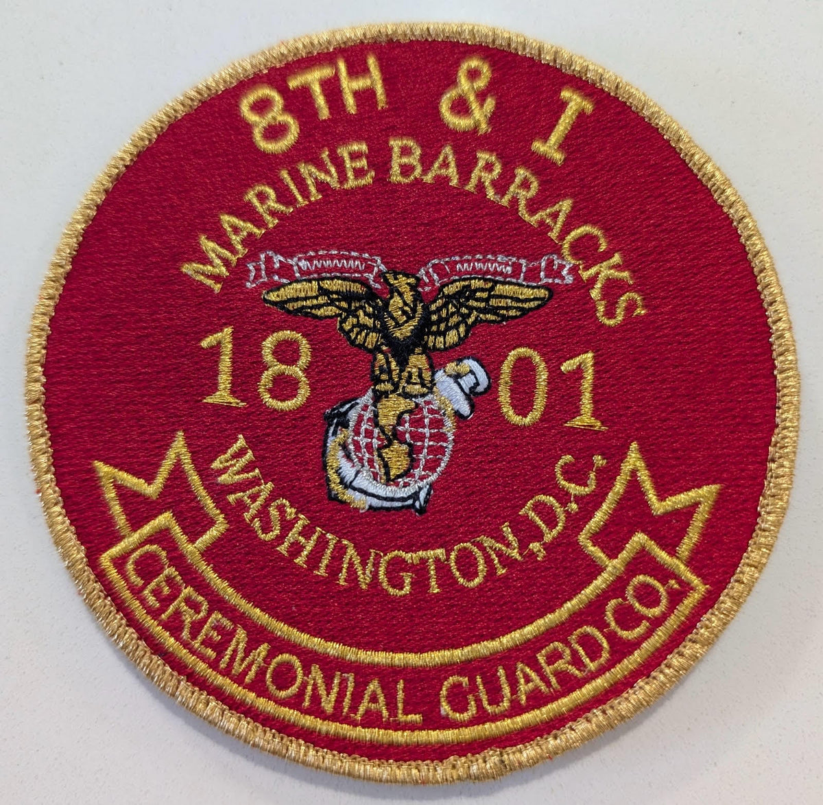 Officially Licensed Marine Barracks 8th & I Patches – MarinePatches.com ...