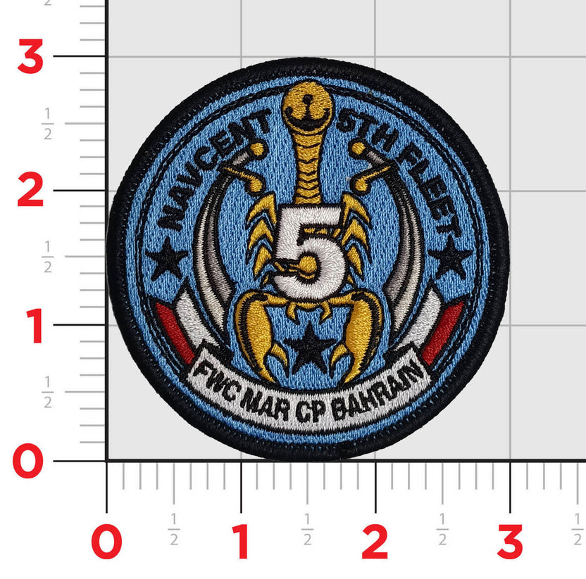 Buy Official US Navy 5th Fleet Bah Patch | MarinePatches.com