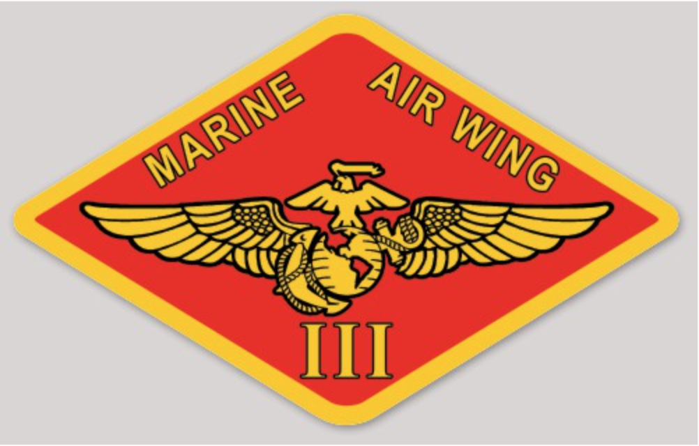 Officially Licensed USMC Marine Air Wing MAW Stickers – MarinePatches ...