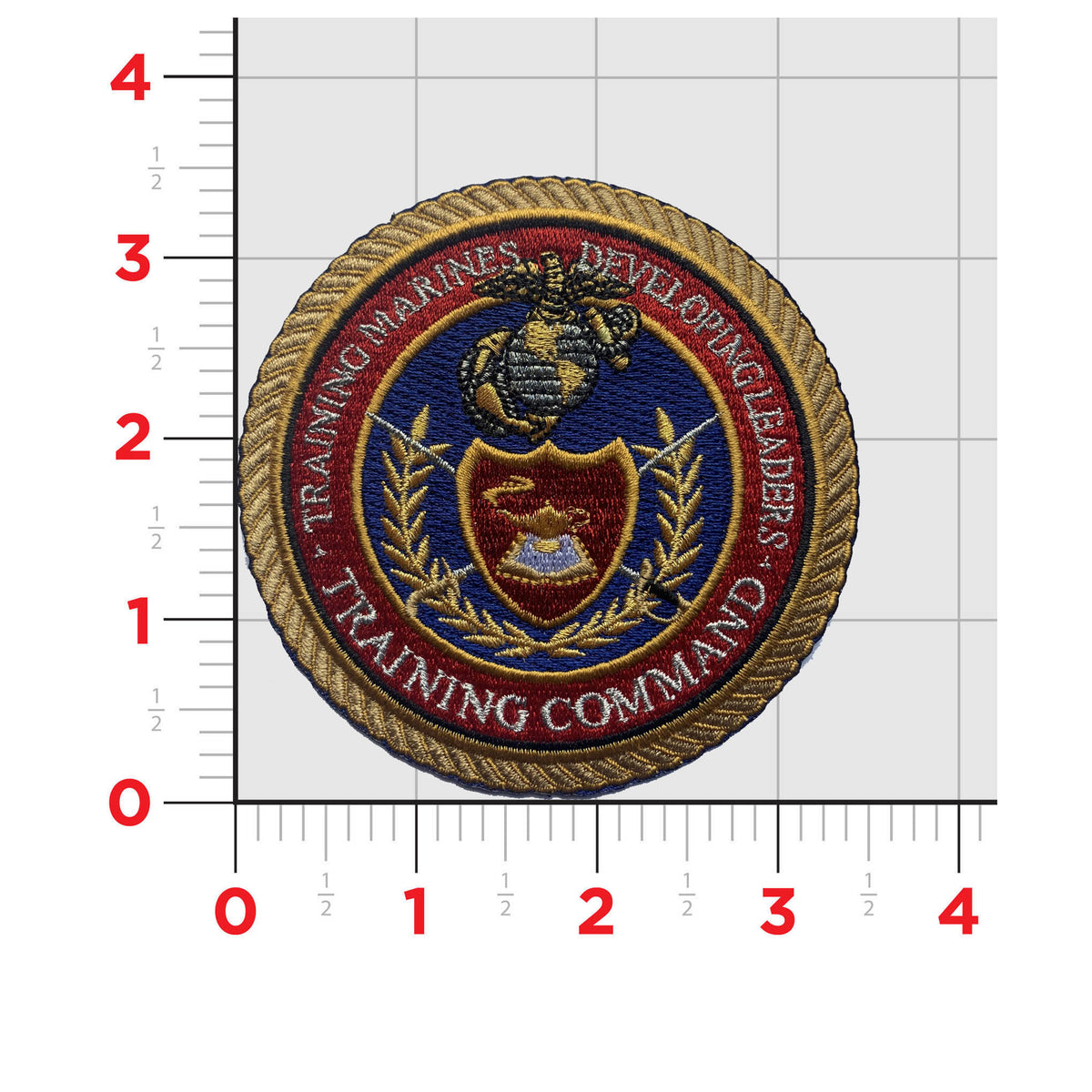 Buy Officially Licensed USMC Train Patch | MarinePatches.com ...