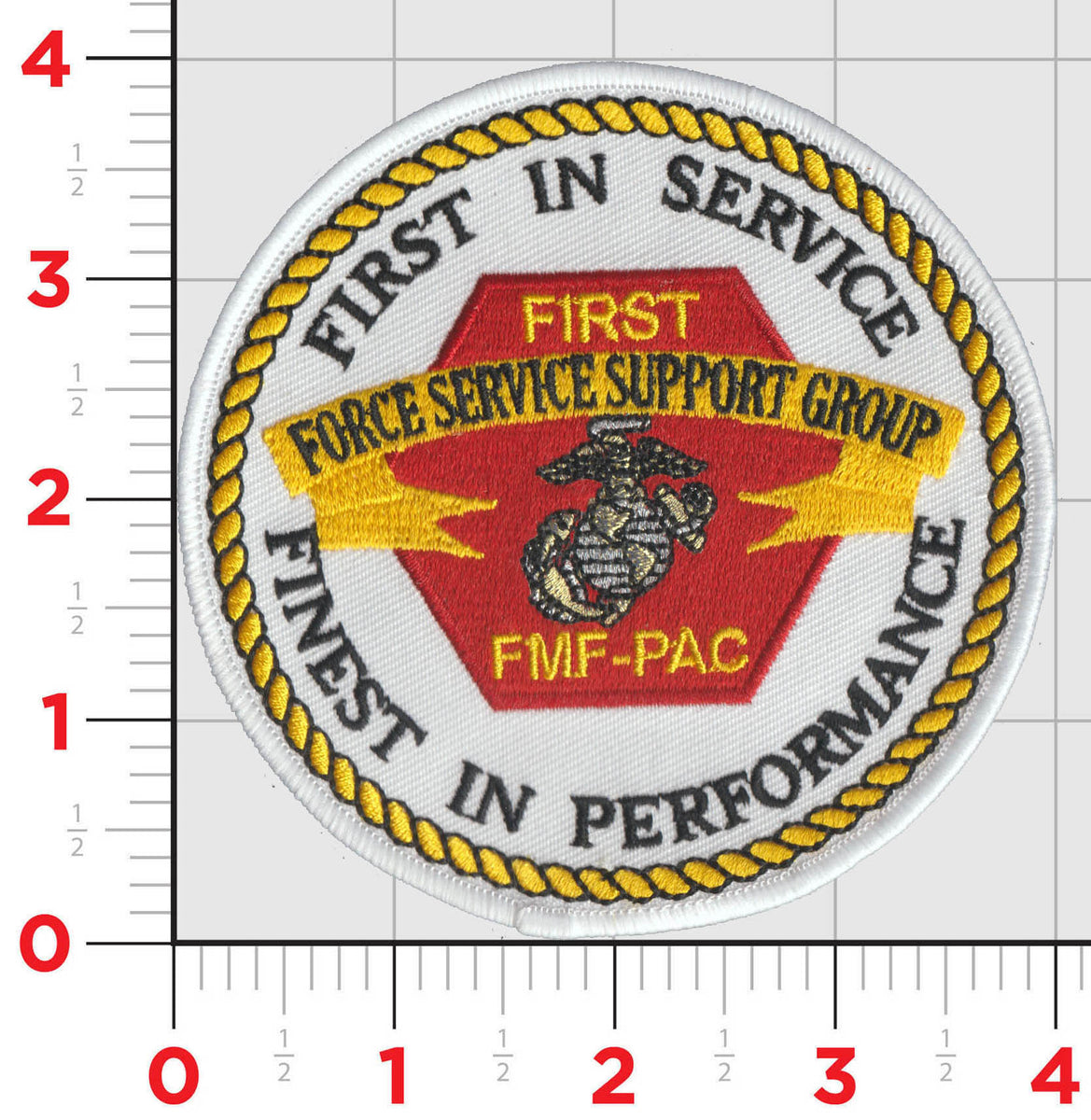 Buy Officially Licensed USMC 1st F Patch | MarinePatches.com ...