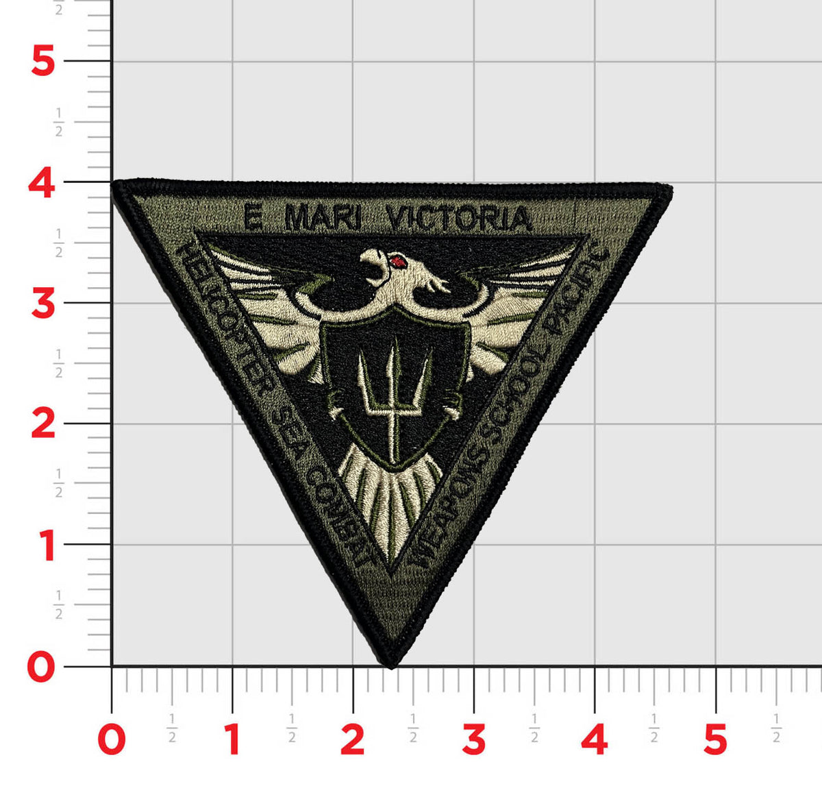 Officially Licensed US Navy Helicopter Sea Combat Weapons School Pacif ...