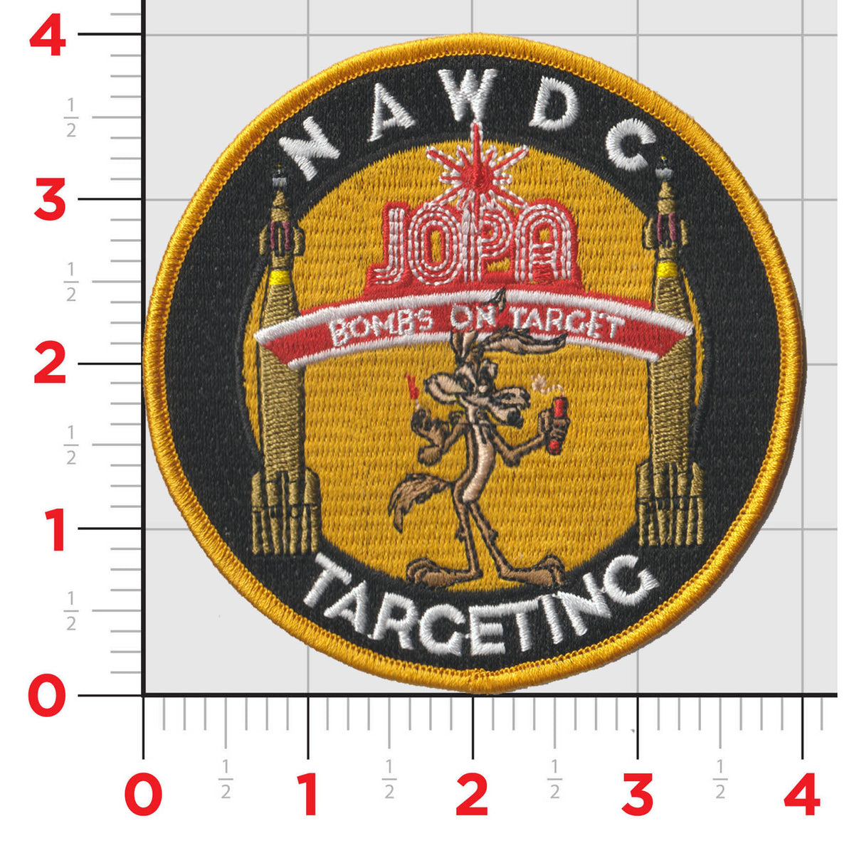 Buy Official NAWDC JOPA Chest Patch – MarinePatches.com - Custom ...
