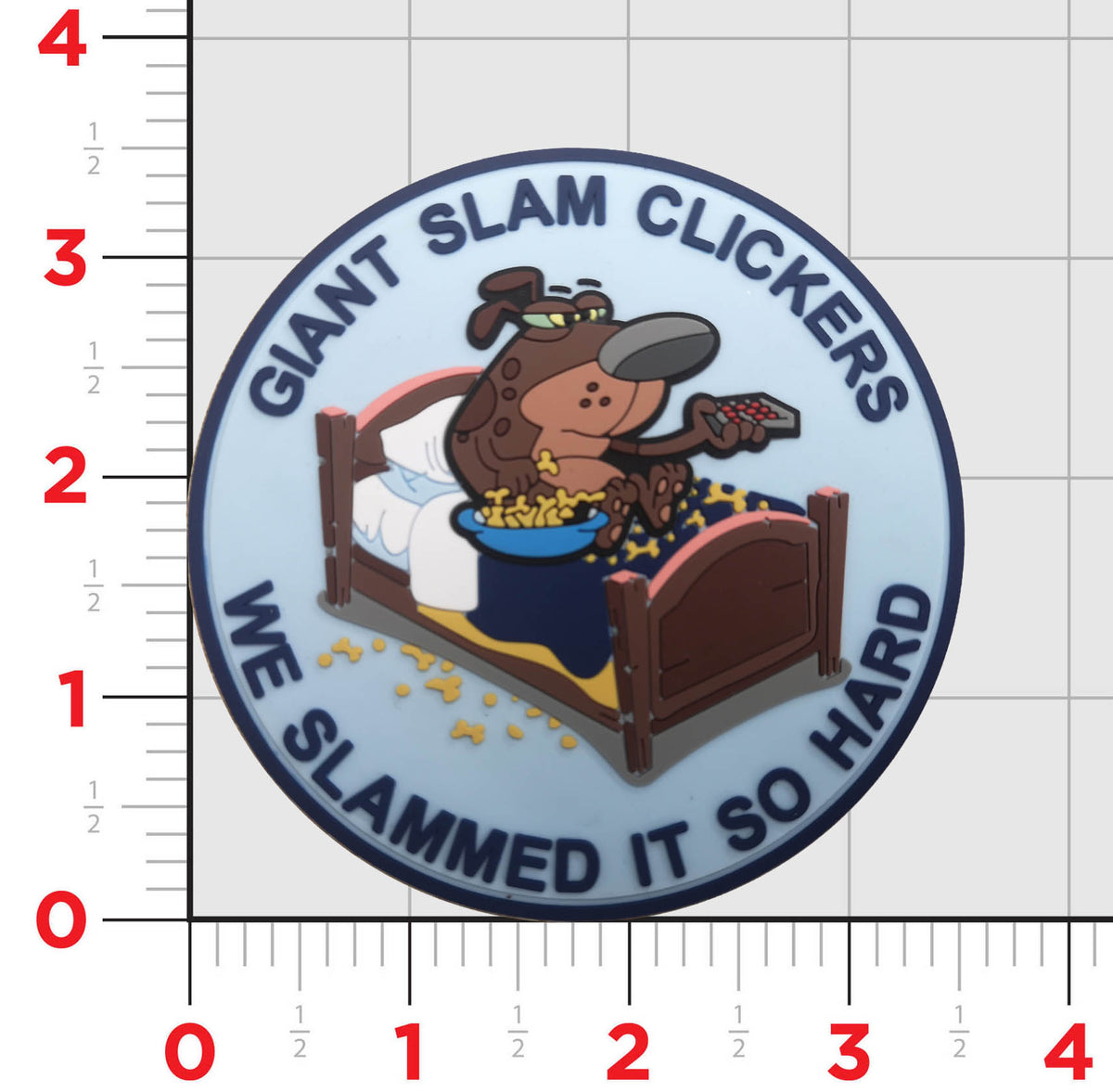 Buy Giant Slam Clickers PVC Patch | MarinePatches.com – MarinePatches ...