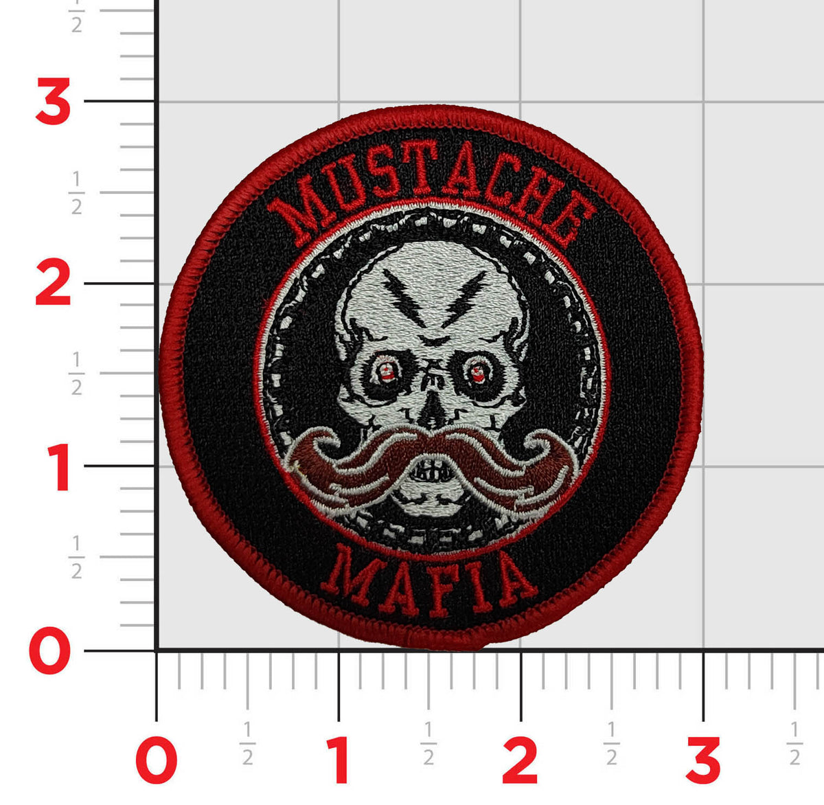 Buy Mustache Mafia Patches Patch | MarinePatches.com – MarinePatches ...