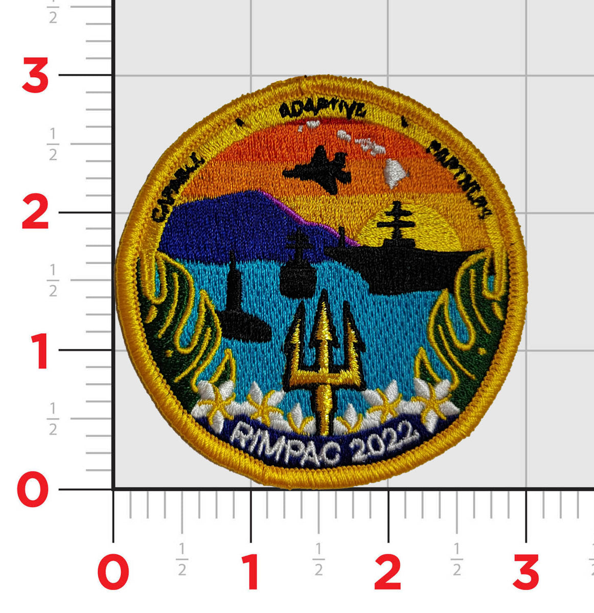 Official RIMPAC 2022 Patches – MarinePatches.com - Custom Patches ...