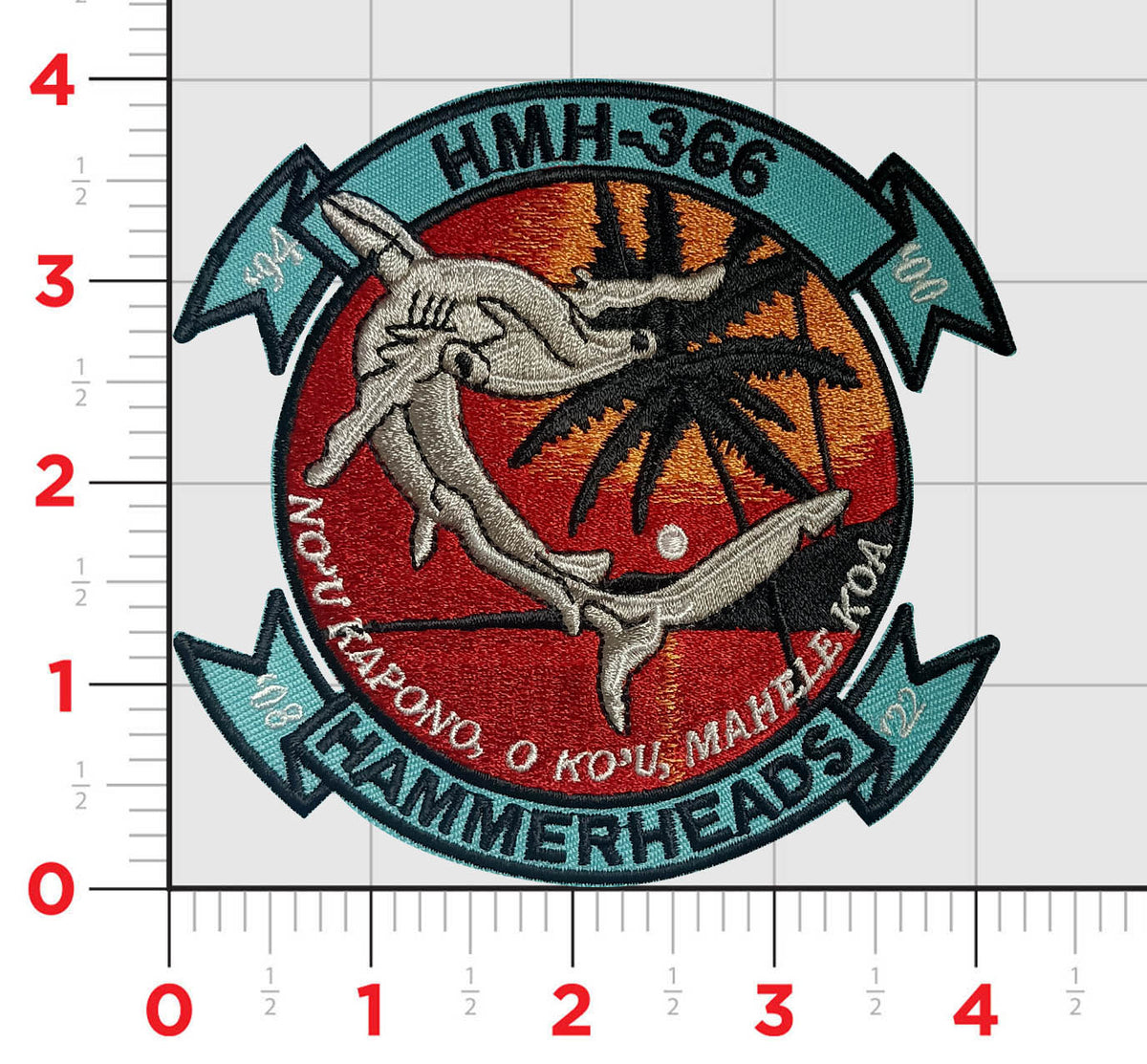 Buy Official HMH-366 Hammerheads S Patch | MarinePatches.com ...