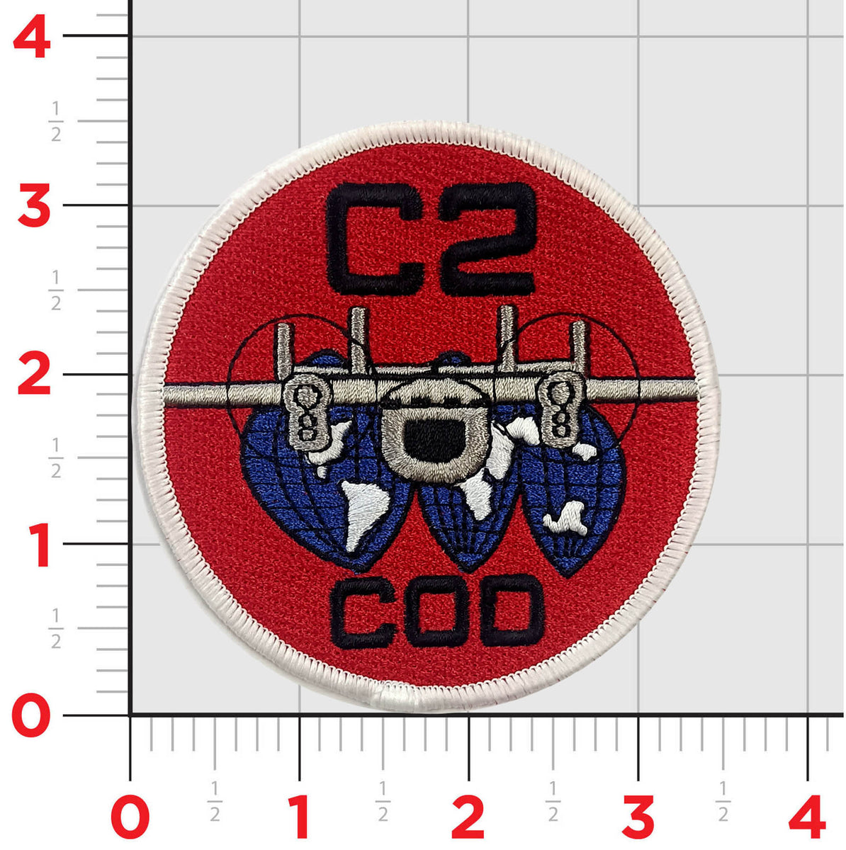 Buy Official C-2 COD Throwback Pat Patch | MarinePatches.com ...